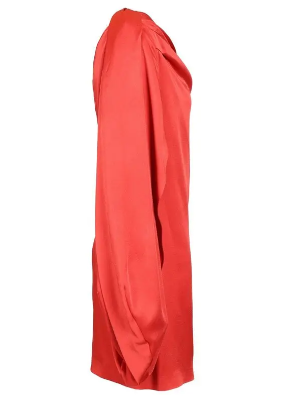 Stella McCartney Satin Mini Dress - Red