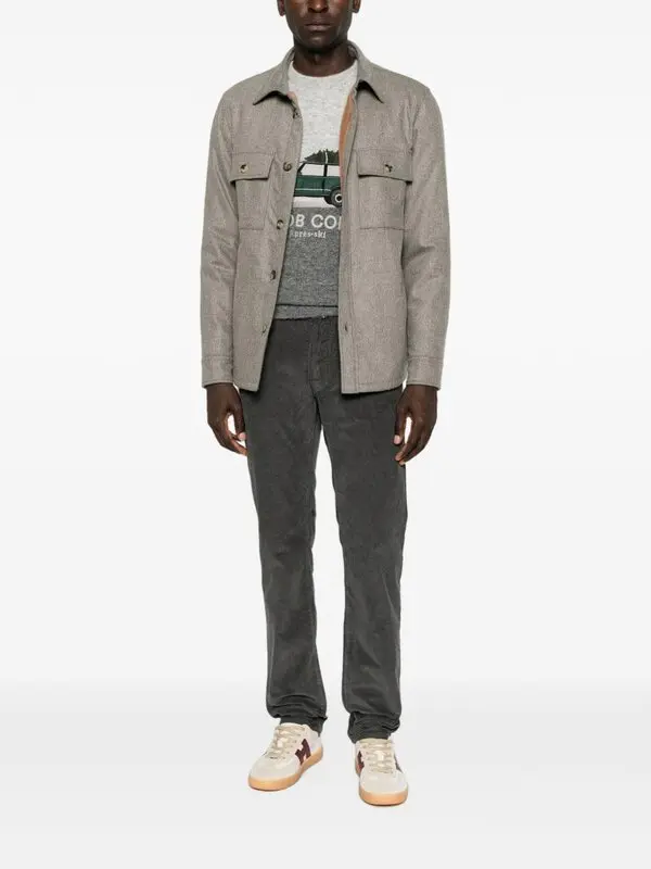 Jacob Cohen Wool Jacket - Multicolor