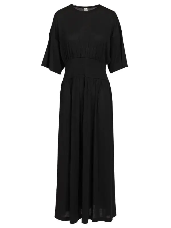 TOTEME T-shirt Dress - Black