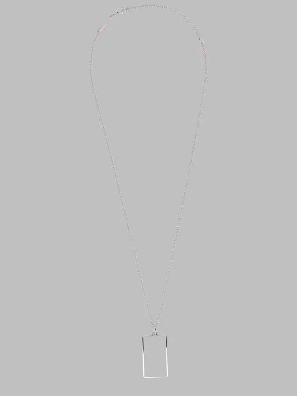 MAISON MARGIELA Collana Four Stitches - Silver