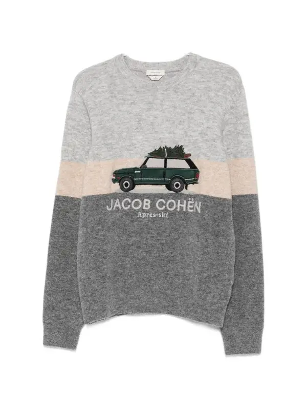 Jacob Cohen Wool Crewneck Sweater