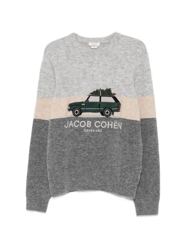 Jacob Cohen Wool Crewneck Sweater