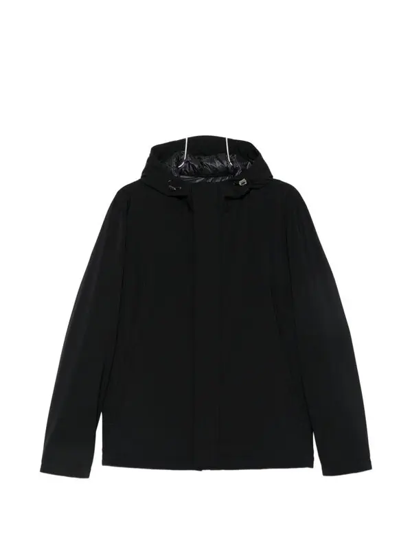 Herno Hooded Coat - Multicolor