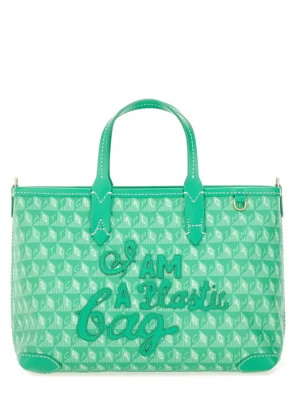 ANYA HINDMARCH Cowhide Tote Bag - Green