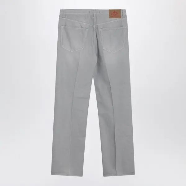 Prada Grey Washed Denim Jeans