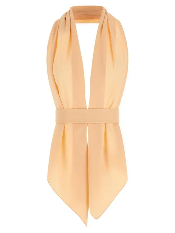 Alberta Ferretti Scarf-effect Top - Pink