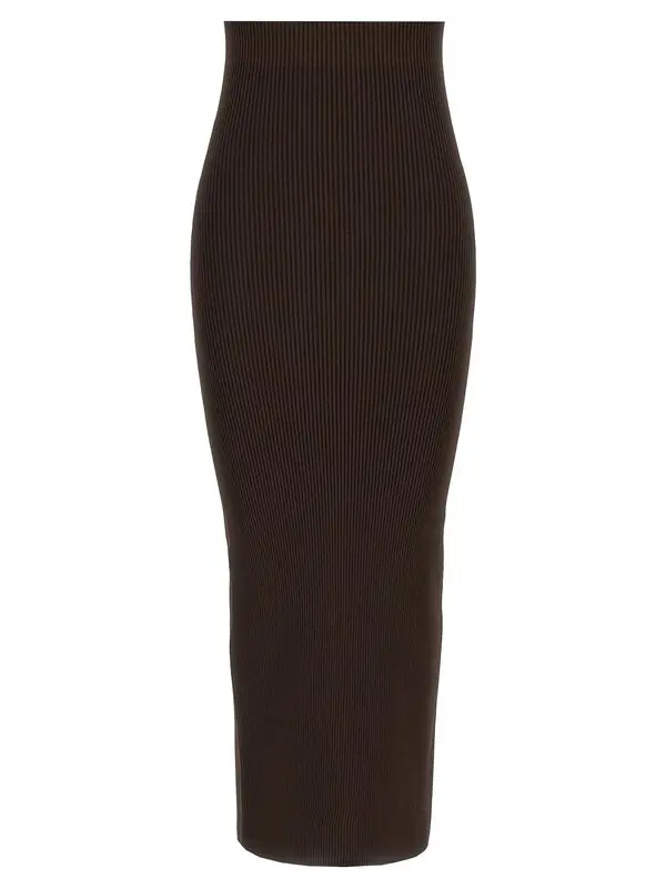 Max Mara Aprile1234' Skirt - Brown