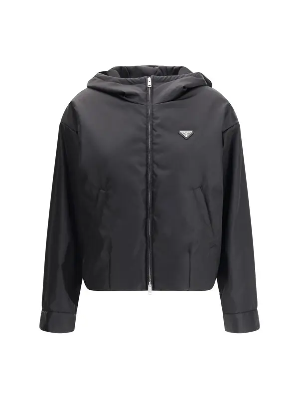 Prada Re-nylon Jacket - Black