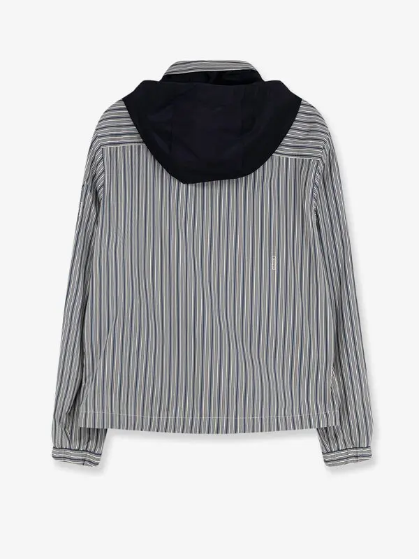 Moncler Havas Striped Cotton Jacket