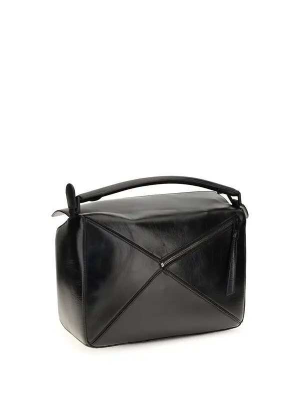 Loewe Large Paper-effect Calfskin Puzzle Handbag