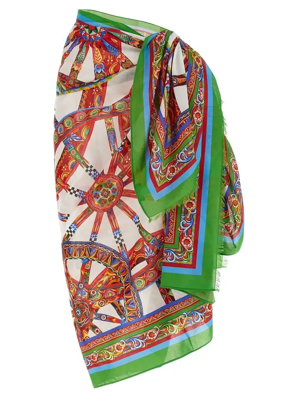 Dolce & Gabbana Carretto' Sarong Skirt - Multicolor