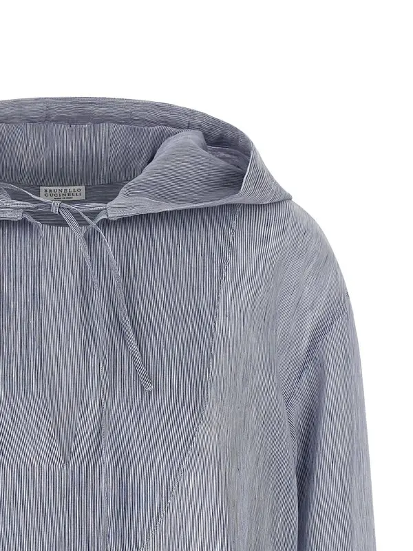 Brunello Cucinelli Hooded Shirt