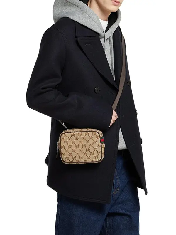 Gucci Mini Gg Canvas Bag