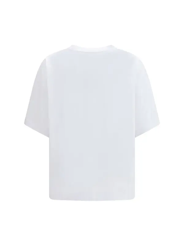 Dries Van Noten Monochrome Cotton T-shirt - White