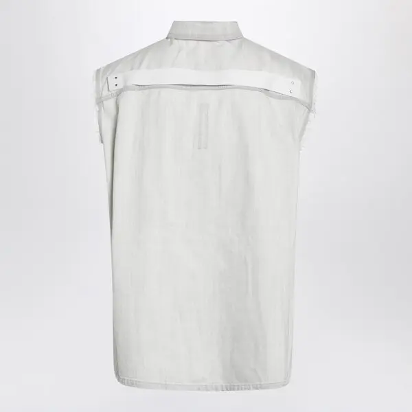 Rick Owens Vintage-effect Denim Vest