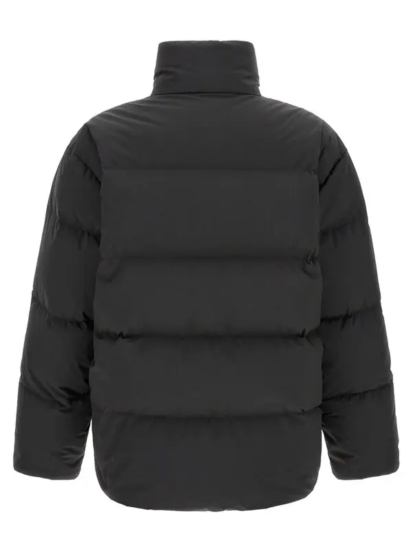 Saint Laurent High Neck Down Jacket - Black