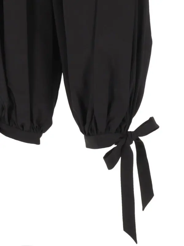 Chloé Fluid Silk Trousers - Black