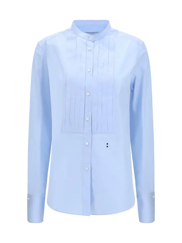 Fendi Cotton Poplin Shirt - Blue
