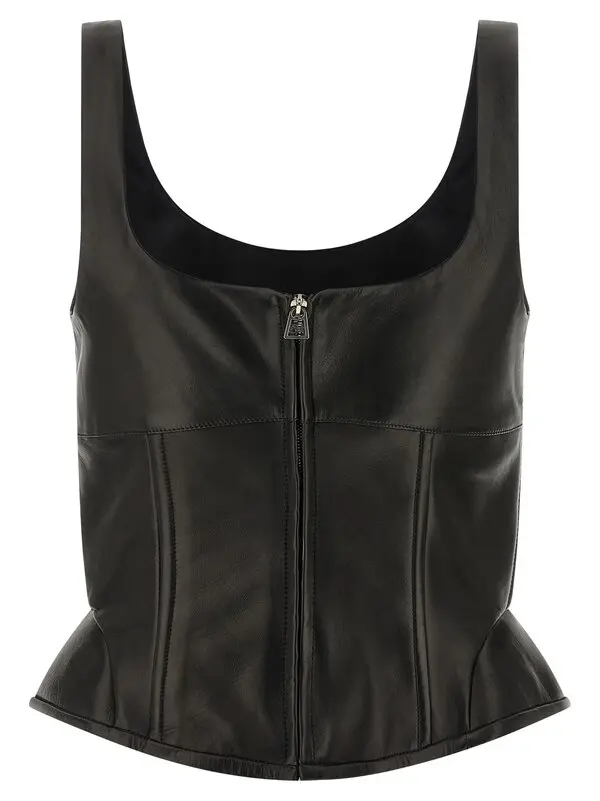 ERMANO SCERVINO Ermanno Scervino Peplum Bustier Top