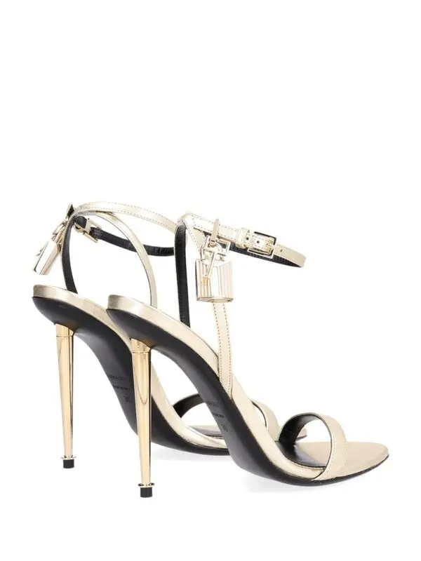 TOM FORD Padlock Sandal With Heel