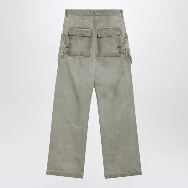 Rick Owens Vintage-effect Cargo Trousers - Cream