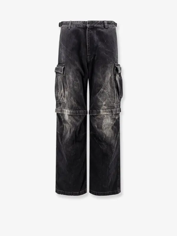 Balenciaga Cargo Denim Trousers