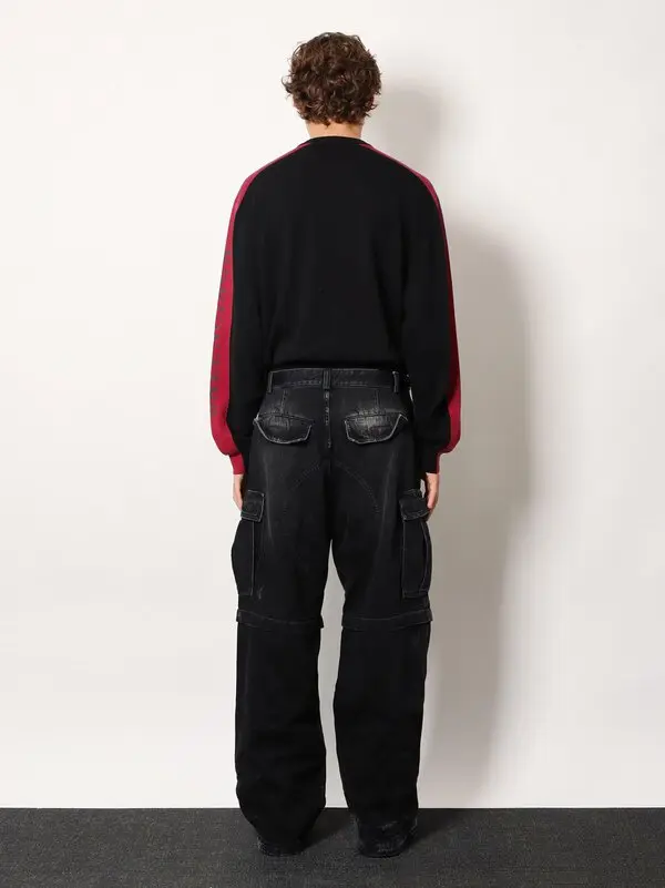 Balenciaga Cargo Denim Trousers