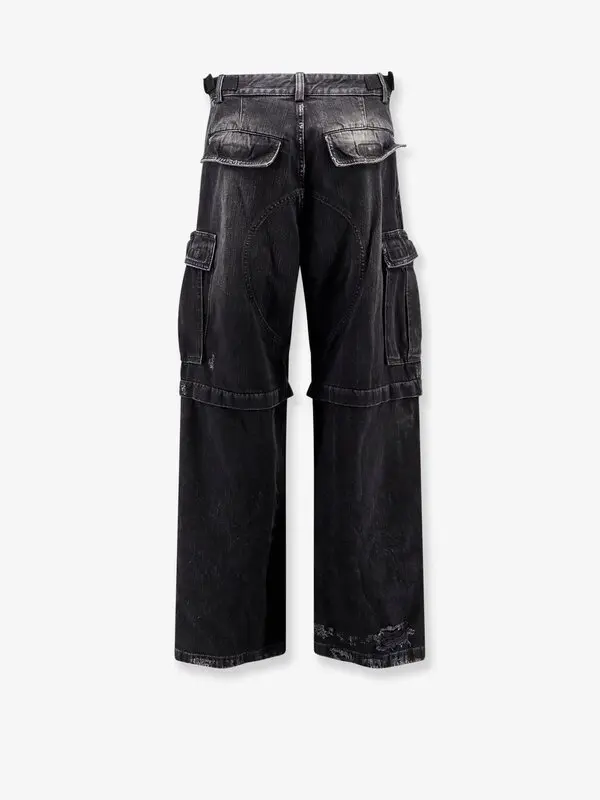 Balenciaga Cargo Denim Trousers