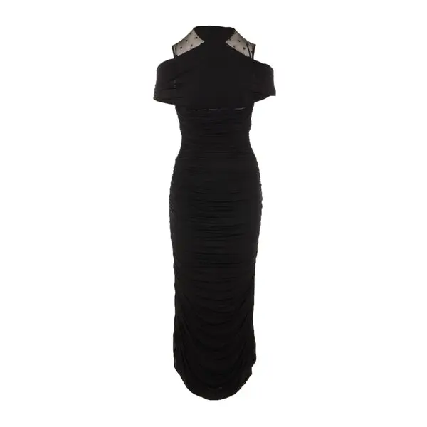 MARINE SERRE Moon Detail Dress