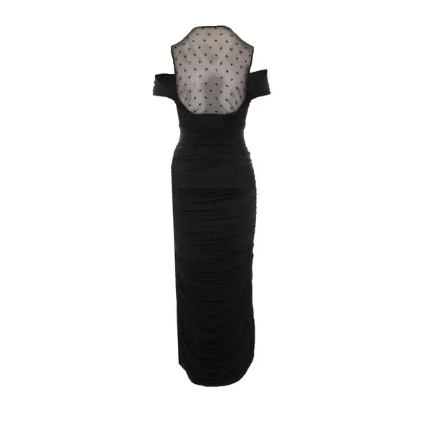 MARINE SERRE Moon Detail Dress