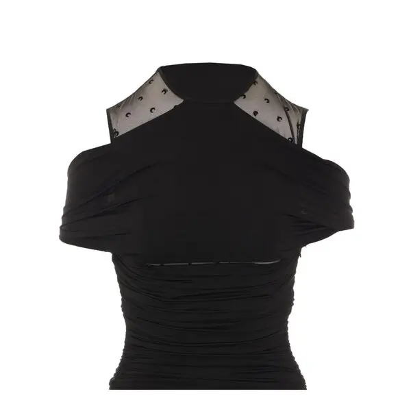 MARINE SERRE Moon Detail Dress