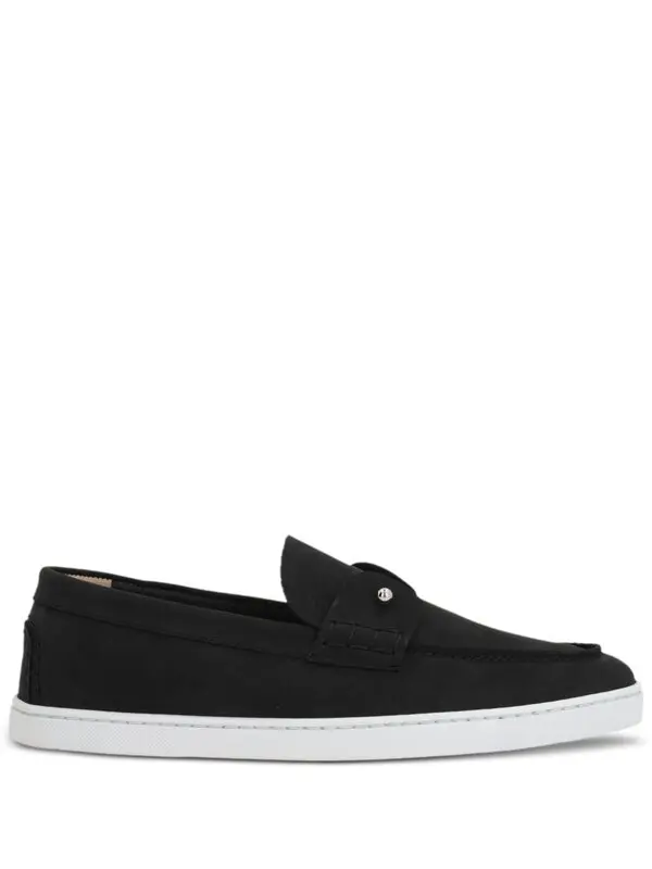 CHRISTIAN LOUBOUTIN Chambeliboat Leather Loafers