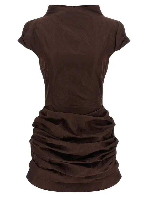 Magda Butrym 48 Dress - Brown