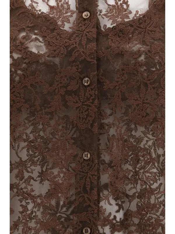 ERMANO SCERVINO Ermanno Scervino Lace Shirt