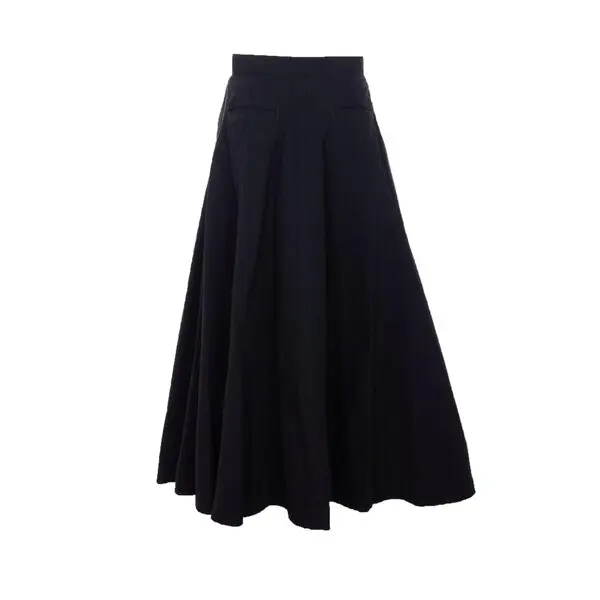 Balenciaga Godet Maxi Skirt