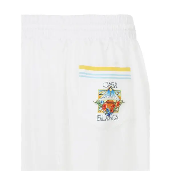 Casablanca Shorts Bermuda Shorts - White