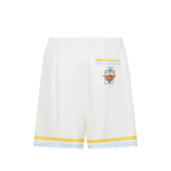 Casablanca Shorts Bermuda Shorts - White