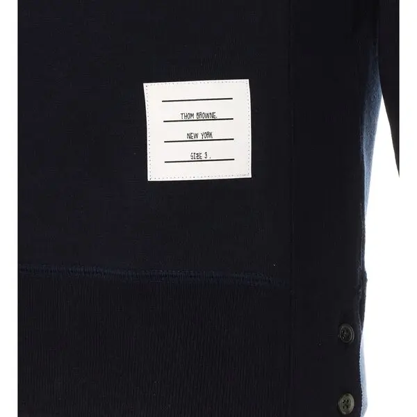 Thom Browne Sweatshirt With Engineered Bar