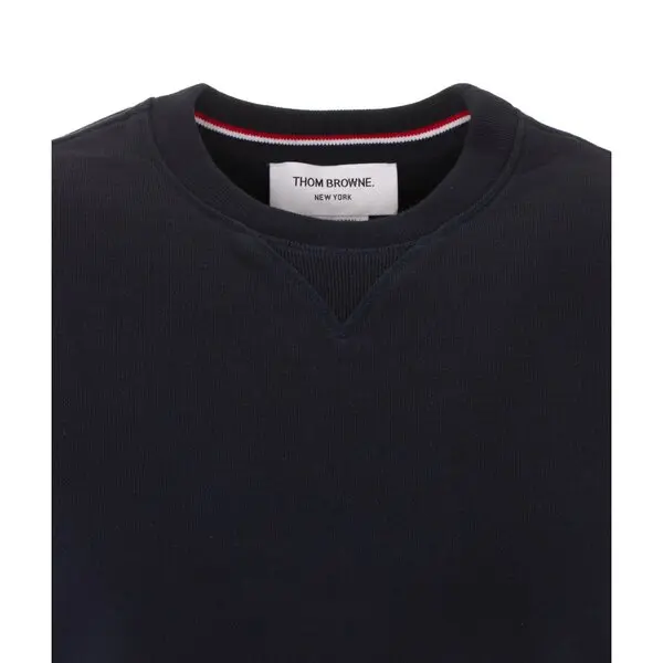 Thom Browne Sweatshirt With Engineered Bar