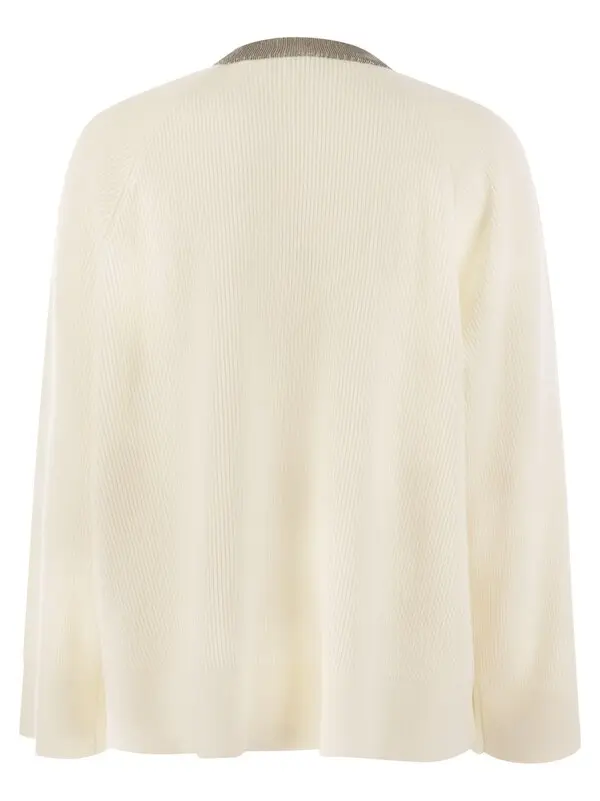 Brunello Cucinelli Ribbed Cashmere Sweater