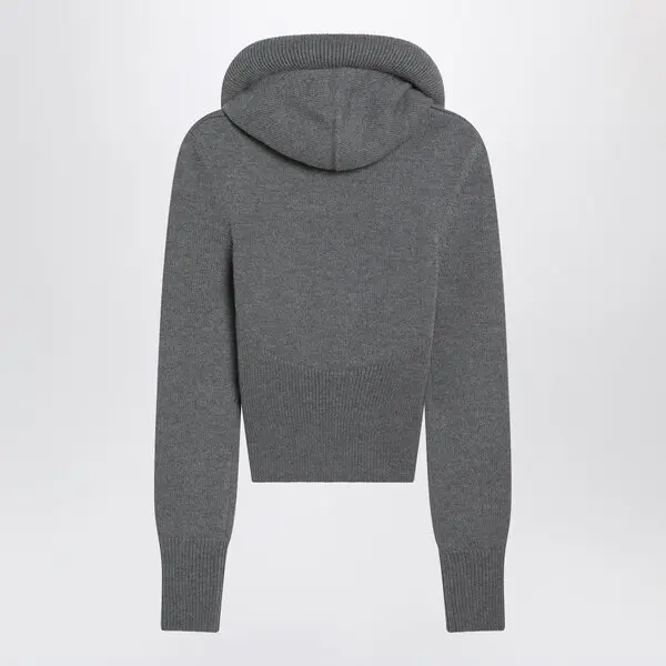 Alaïa Wool Hoodie - Gray