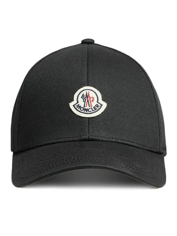 Moncler Cotton Gabardine Baseball Cap