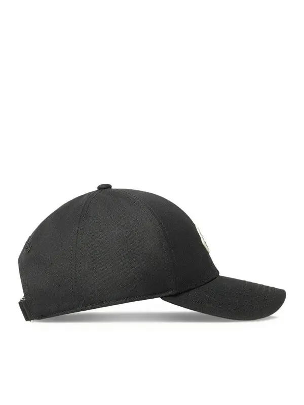 Moncler Cotton Gabardine Baseball Cap