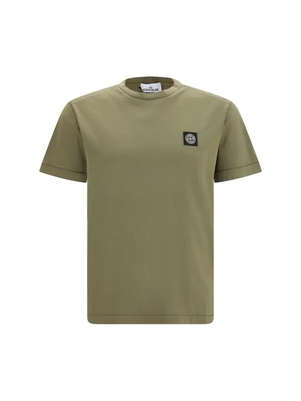 Stone Island Logo Patch T-shirt