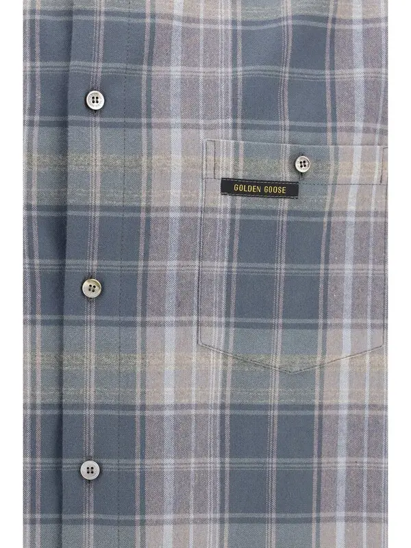 GOLDEN GOOSE Journey Checked Shirt