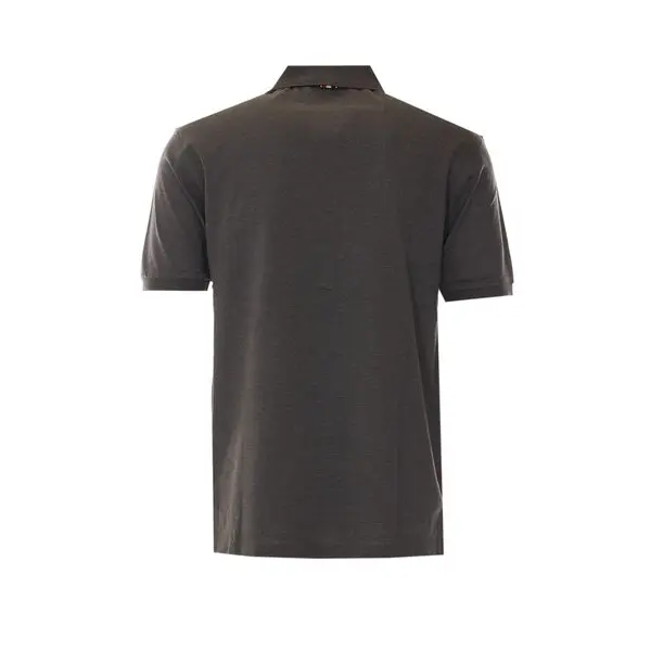 Thom Browne Stripe Logo Piquet Polo