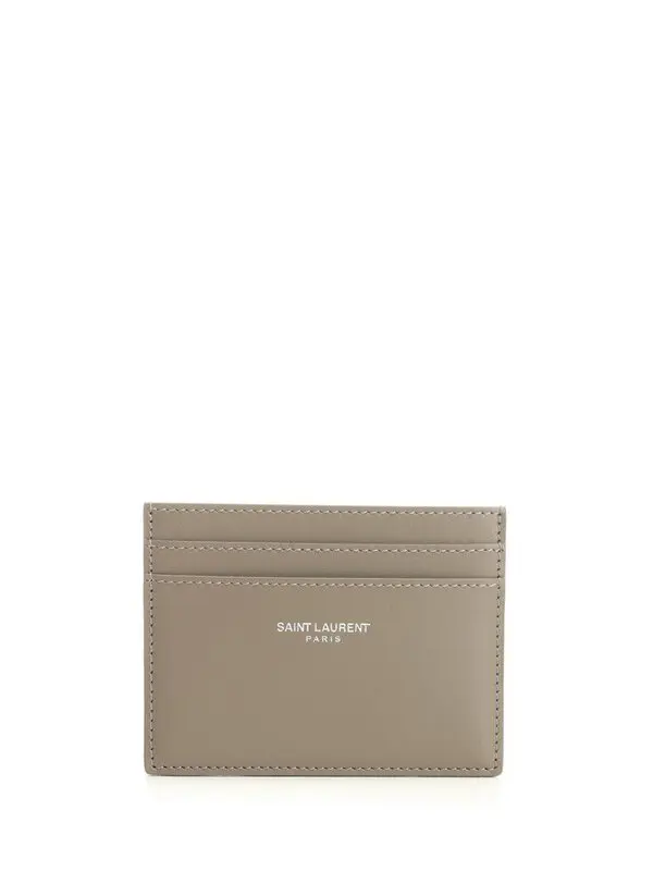 Saint Laurent Card Holder - Cream
