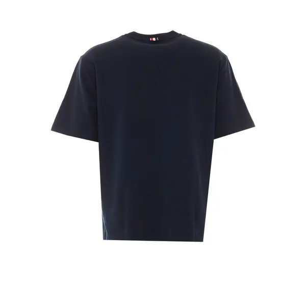 Thom Browne Stripe Logo Oversize T-shirt