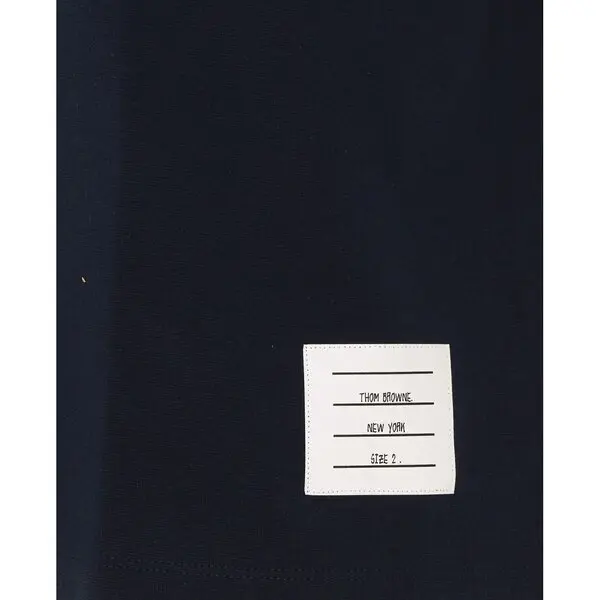 Thom Browne Stripe Logo Oversize T-shirt