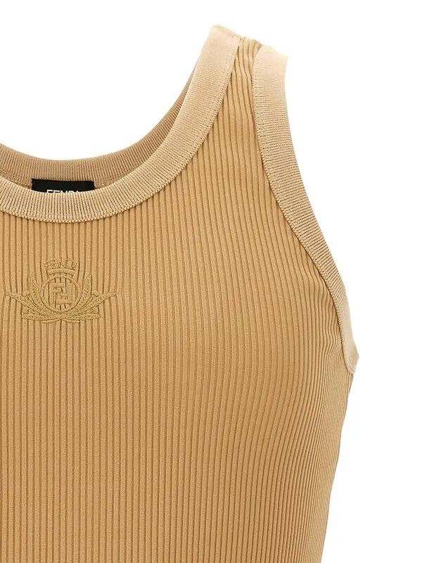 Fendi Crest' Tank Top